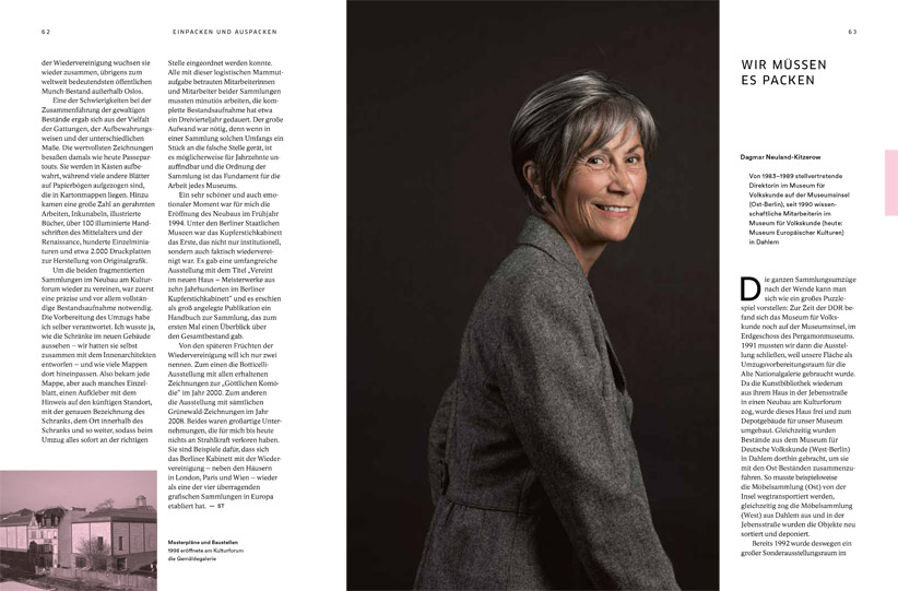 SPK Magazine on the Reunification of the Prussian collections ...